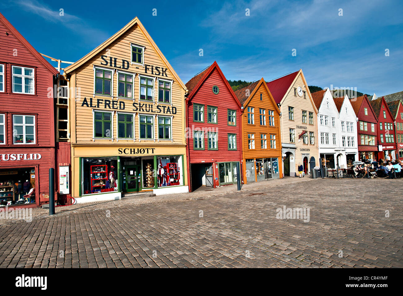 Norway Row Houses High Resolution Stock Photography and Images - Alamy