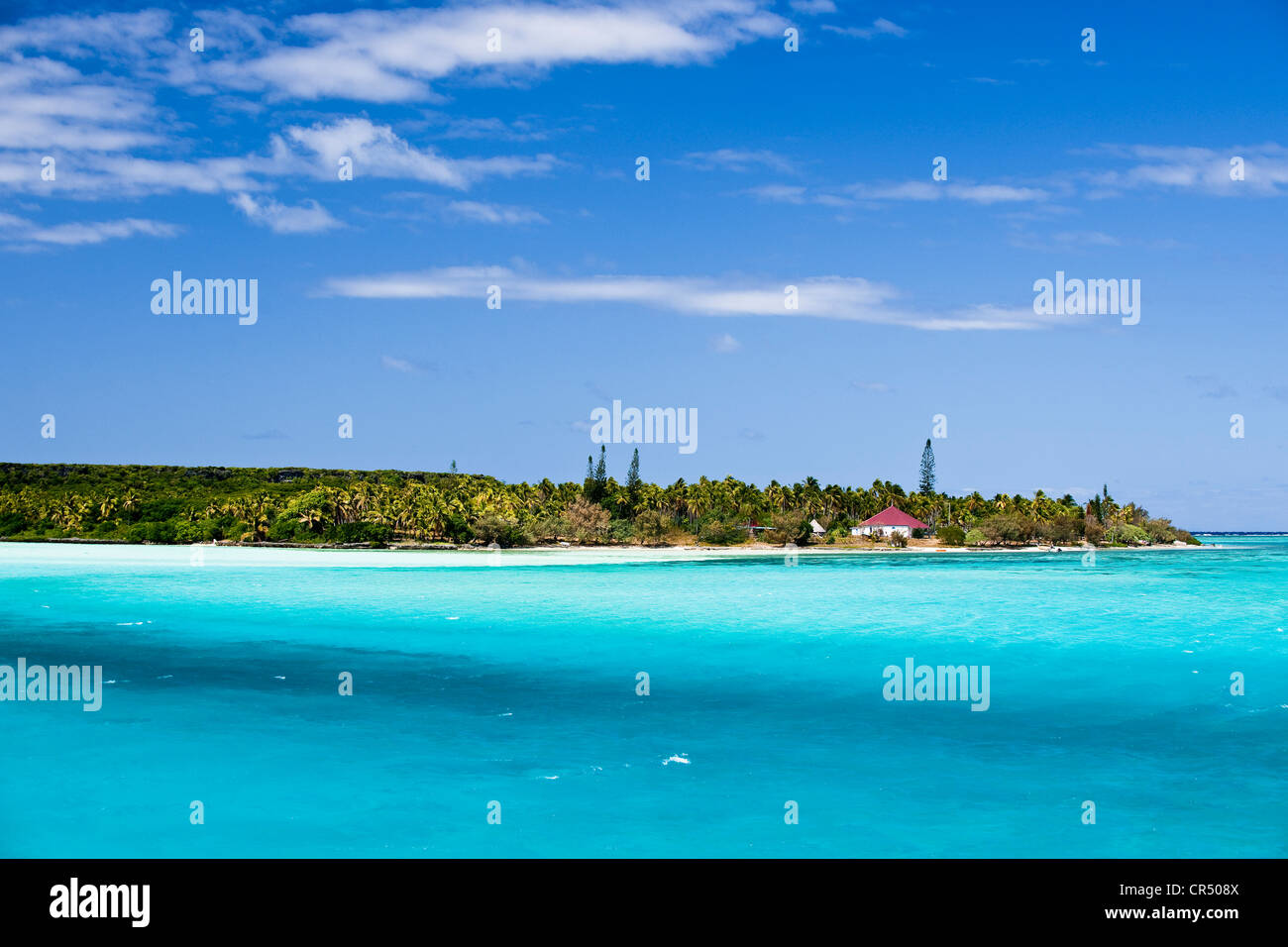 France, New Caledonia, Loyalty Islands, Ouvea Island, Fayawa island ...