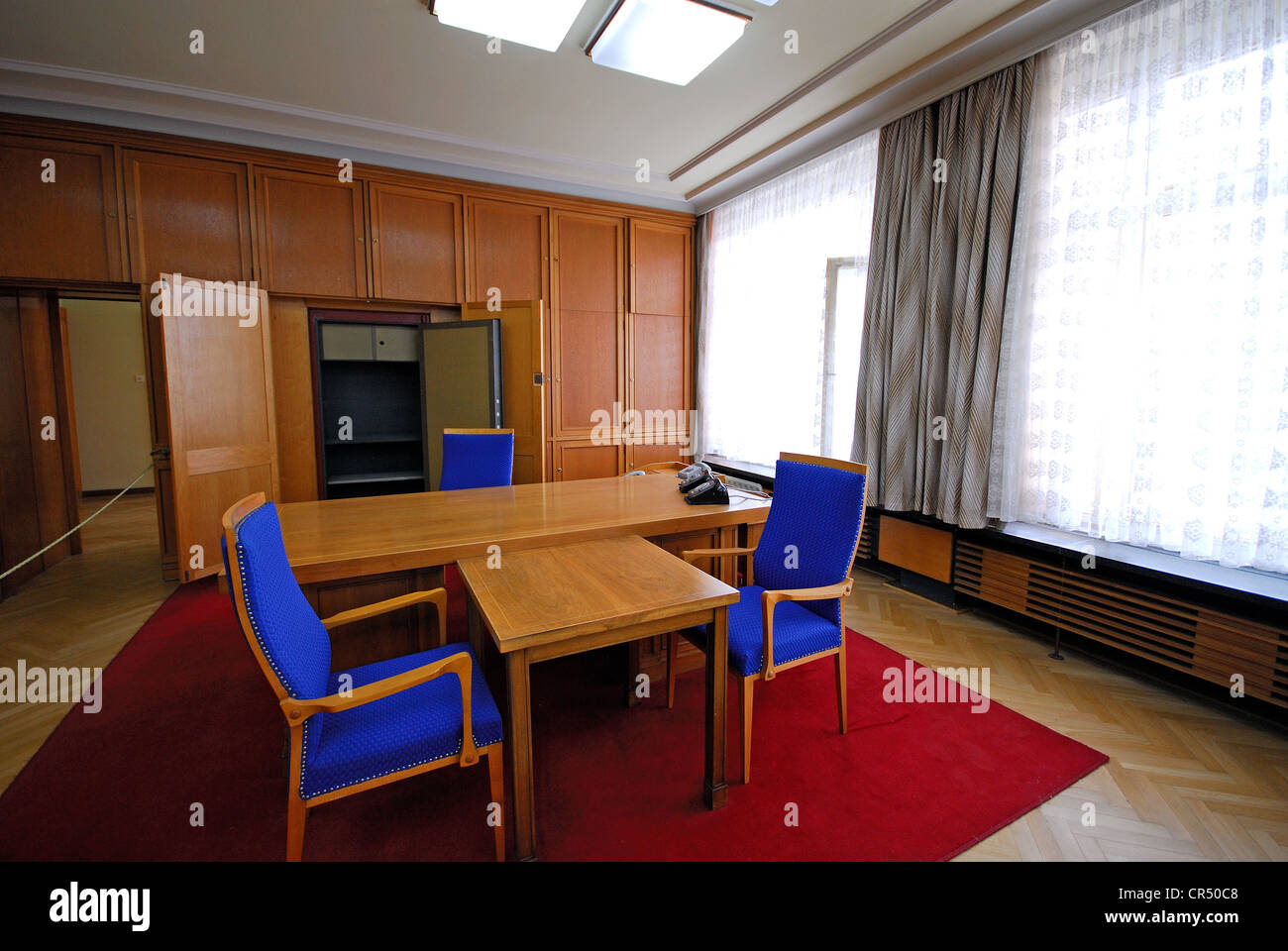 BERLIN, GERMANY. The office of Erich Mielke, head of the Stasi from ...