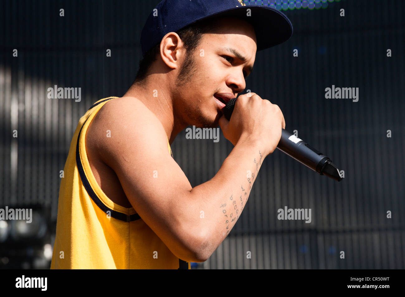 Harley Sylvester Alexander Sule of Rizzle Kicks at Evolution Festival ...
