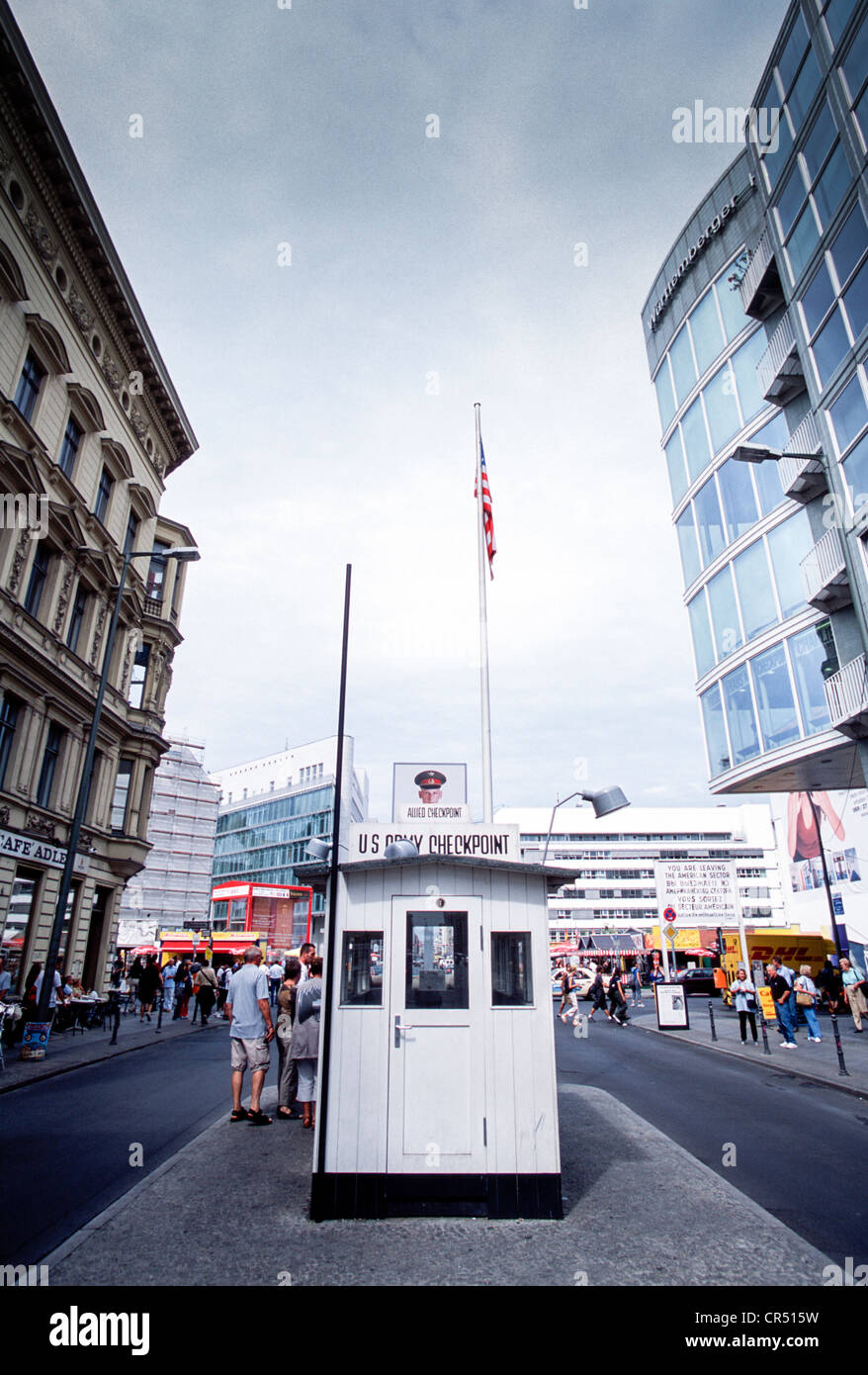 Checkpoint charlie guard house hi-res stock photography and images - Alamy