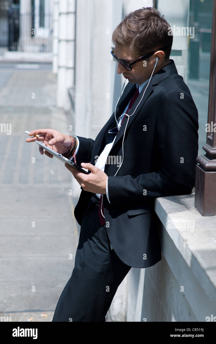 Break time smoke hi-res stock photography and images - Alamy