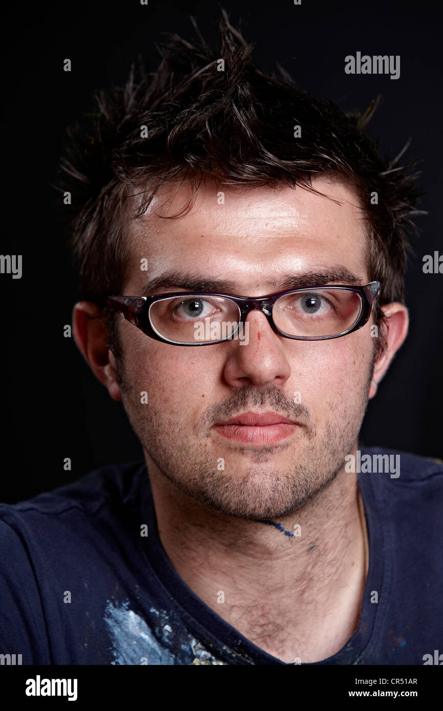 Ian Cook of Pop Bang Colour pictured at his studio in Gaydon. Ian ...