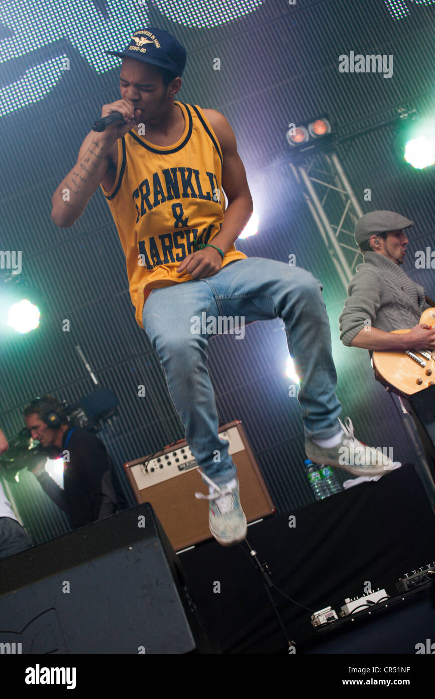 Harley sylvester alexander sule rizzle kicks hi-res stock photography ...