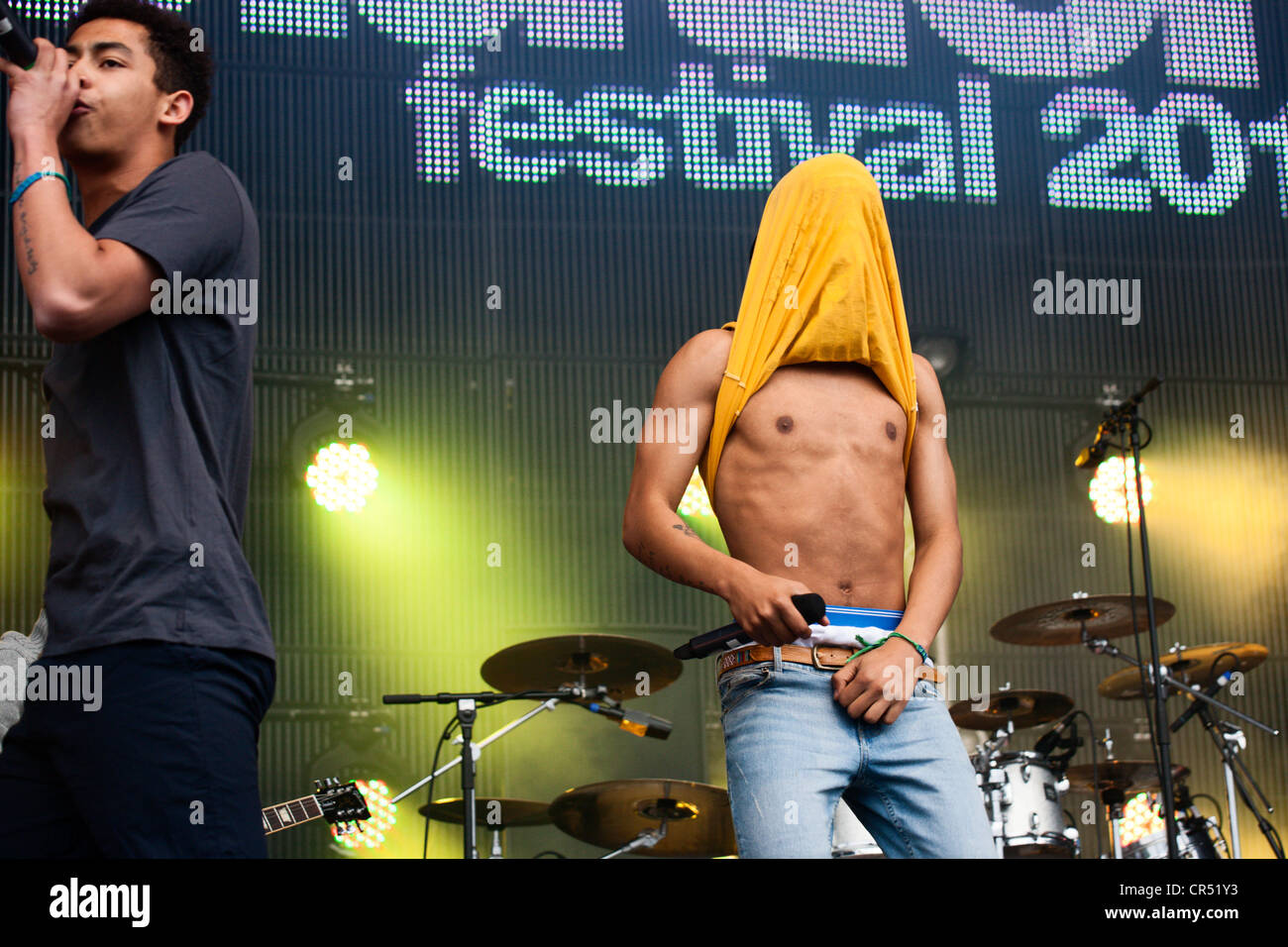 Harley sylvester alexander sule rizzle kicks hi-res stock photography ...