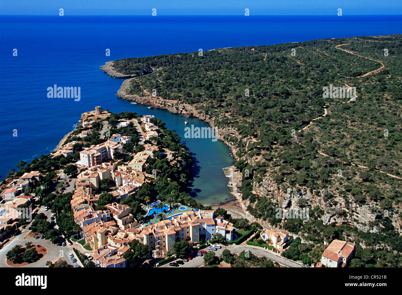 Aerial bay cala pi hi-res stock photography and images - Alamy
