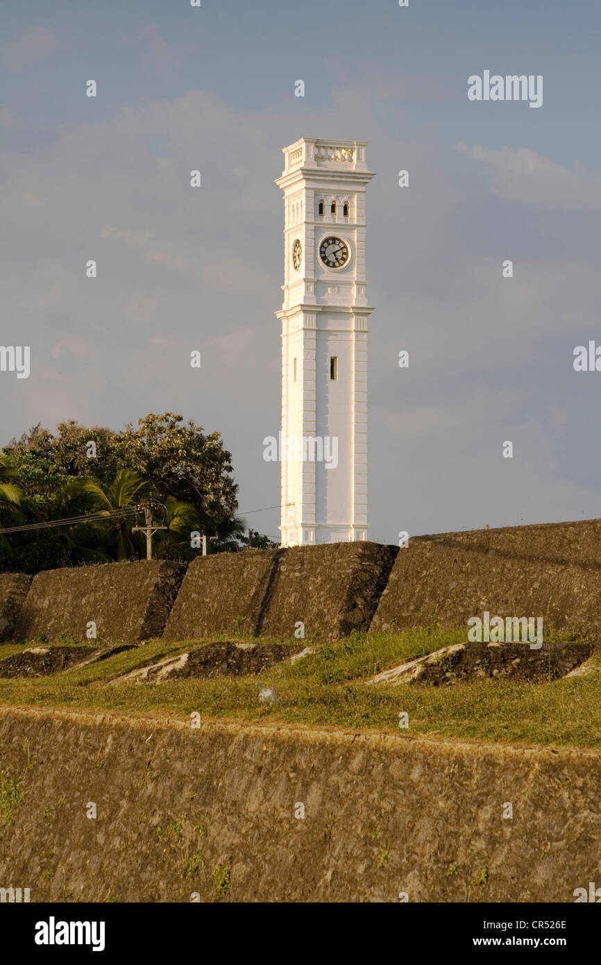 Matara Fort clock tower, Sri Lanka Stock Photo - Alamy