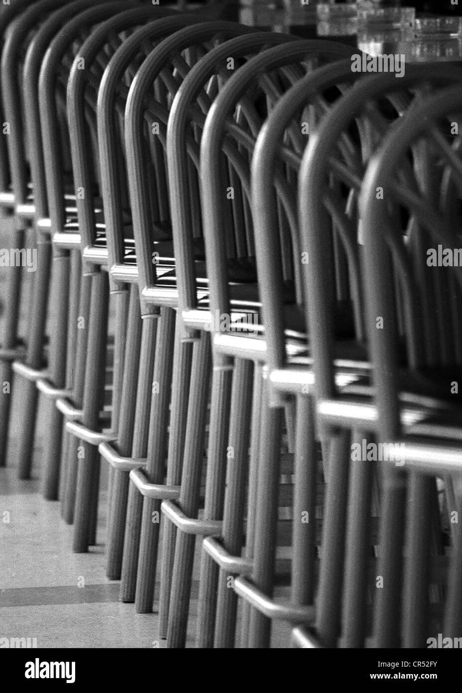 All in a row Stock Photo - Alamy