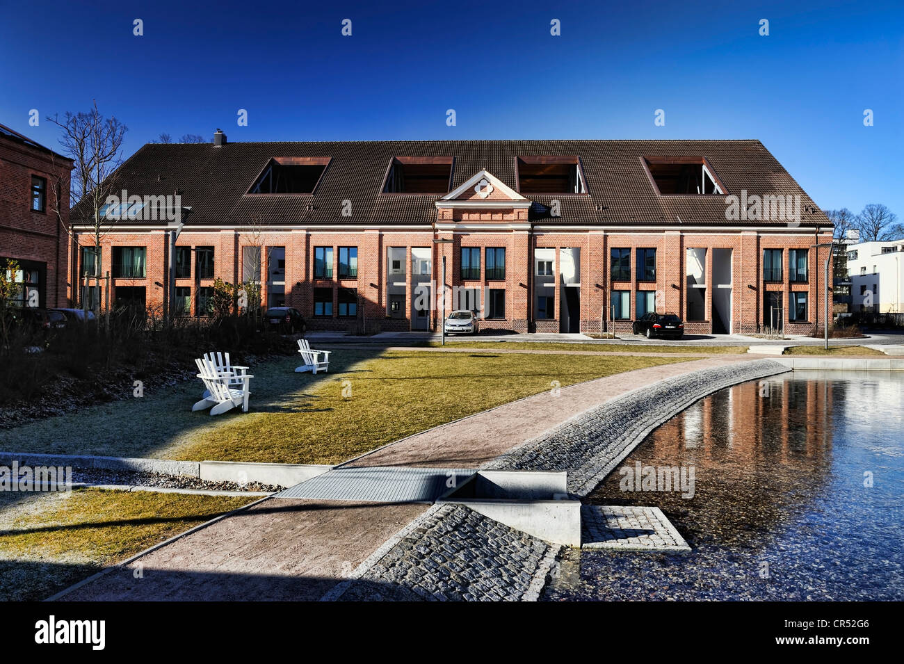 Wohnanlage Husarenhof Wandsbek residential complex, Marienthal, Hamburg ...