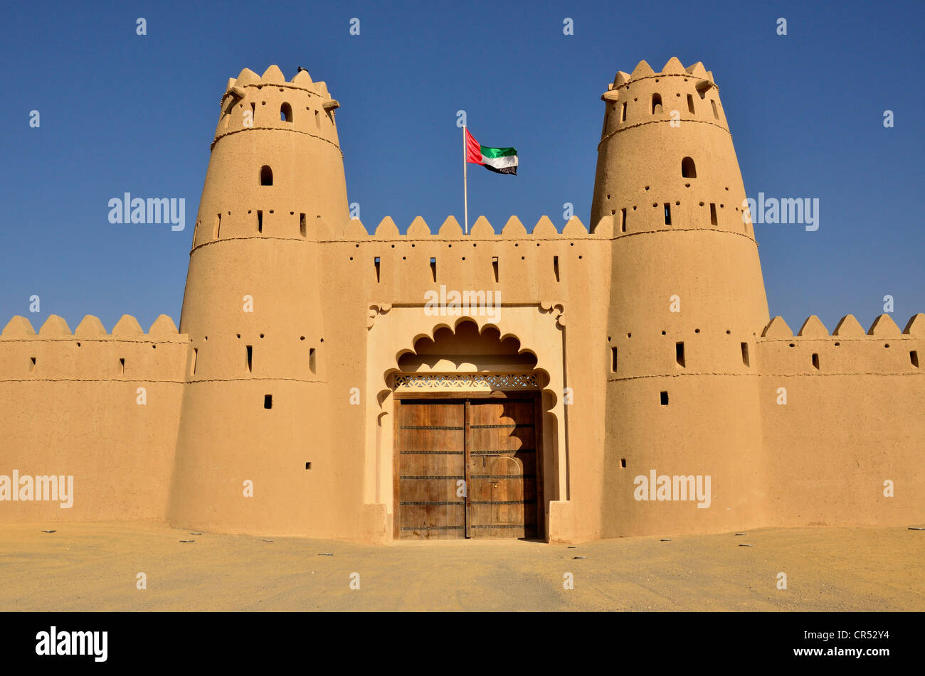 Al-Jahili Fort of Al Ain, Unesco World Heritage Site, Abu Dhabi, United ...