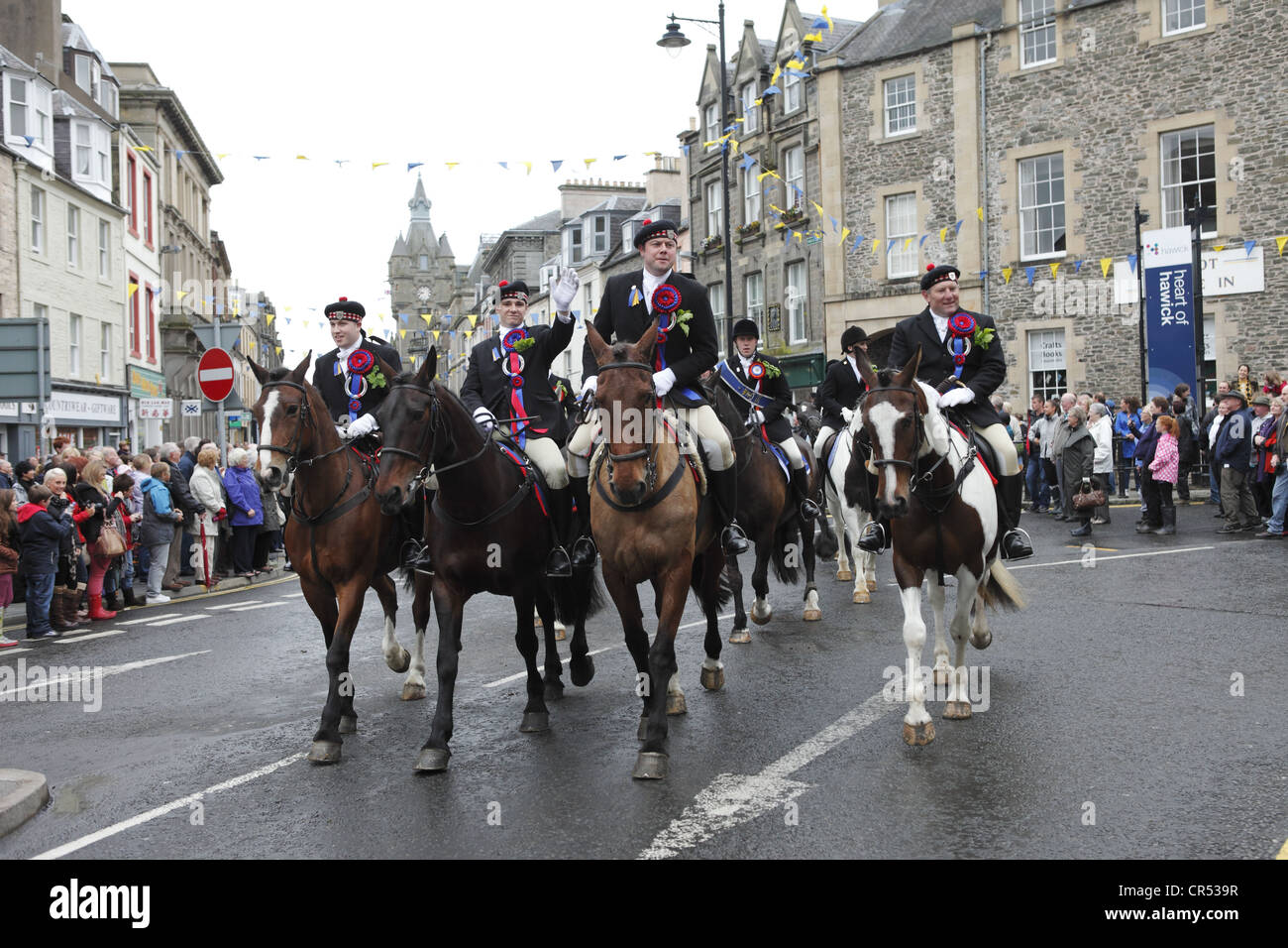 Selkirk common riding hi-res stock photography and images - Alamy