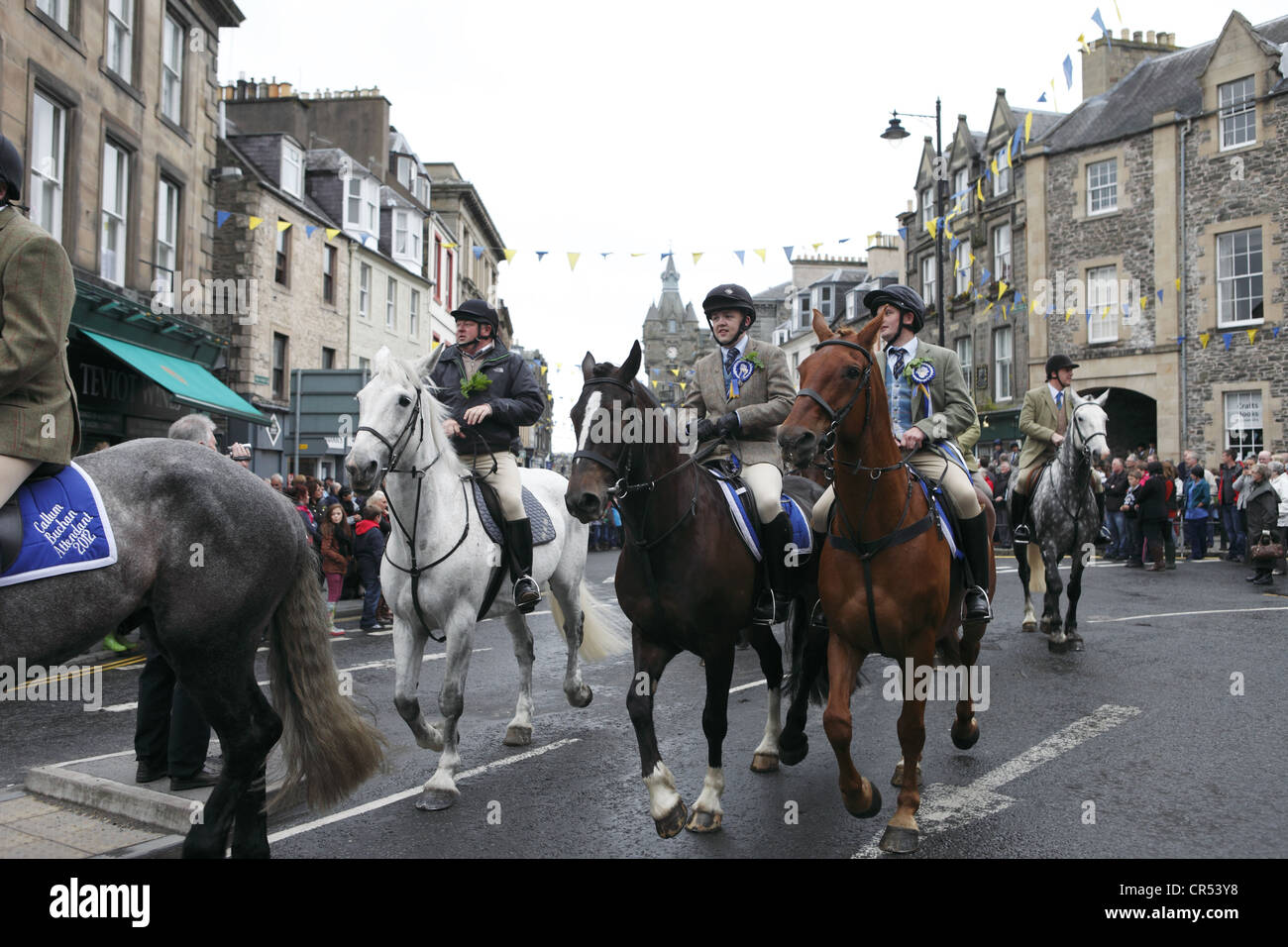 Hawick common riding hi-res stock photography and images - Alamy
