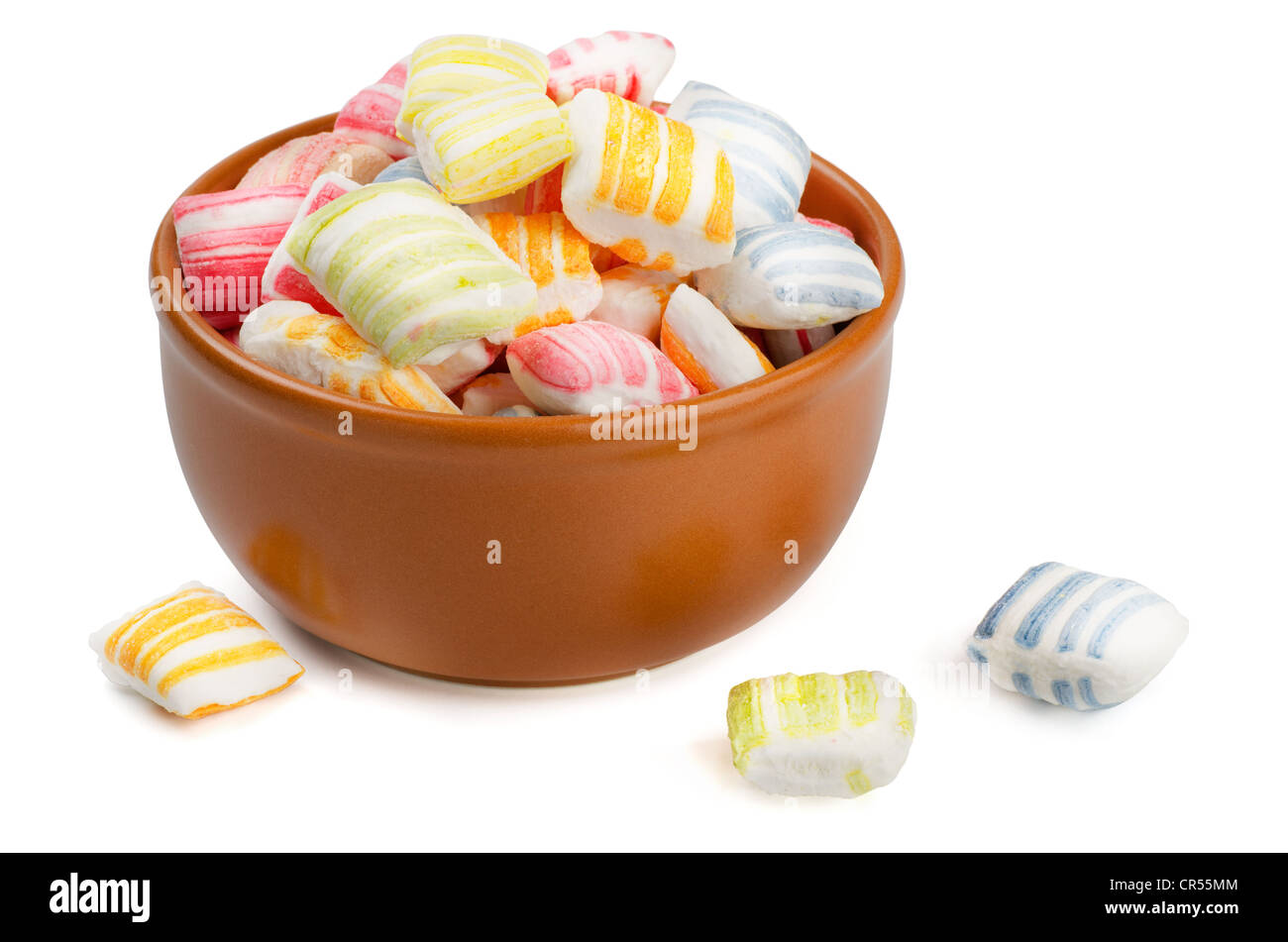 Boiled sweets red white hi-res stock photography and images - Alamy