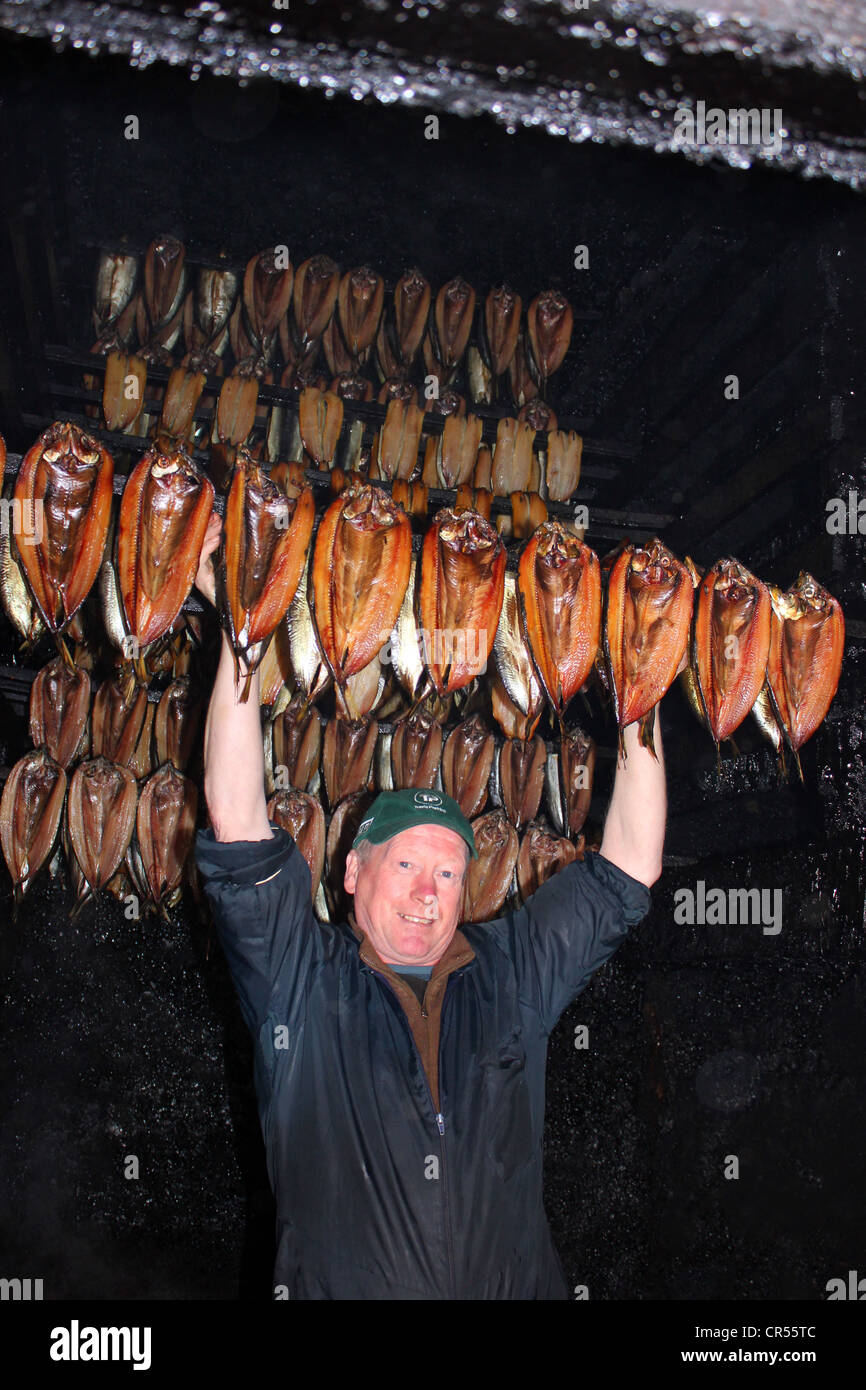 Kipper Smokehouse, Whiby Stock Photo - Alamy