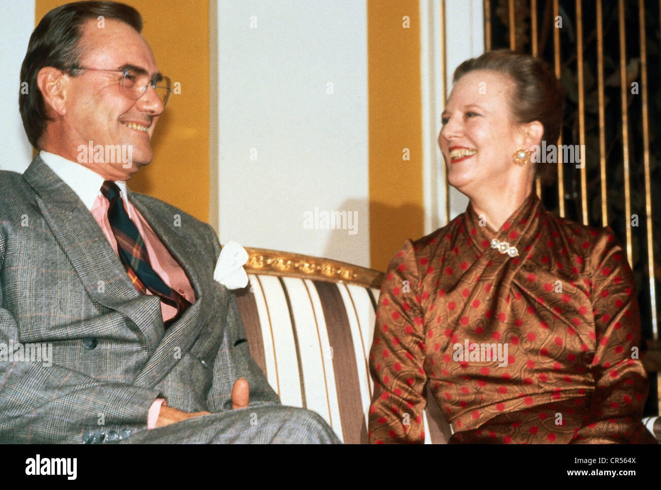 Queen margrethe ii 1972 hi-res stock photography and images - Alamy