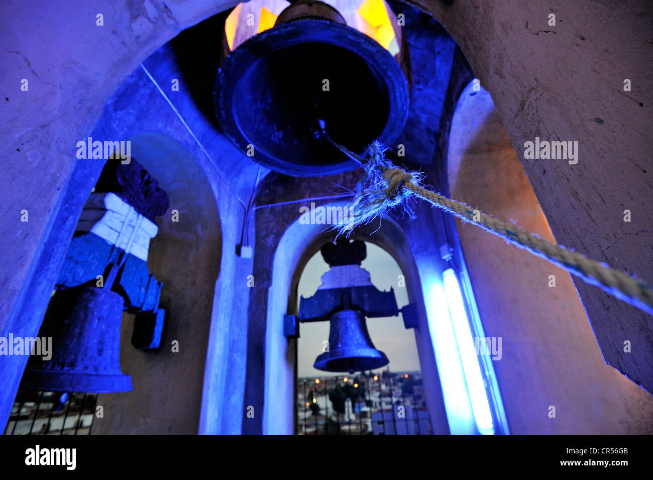Church bell rope ropes High Resolution Stock Photography and Images - Alamy