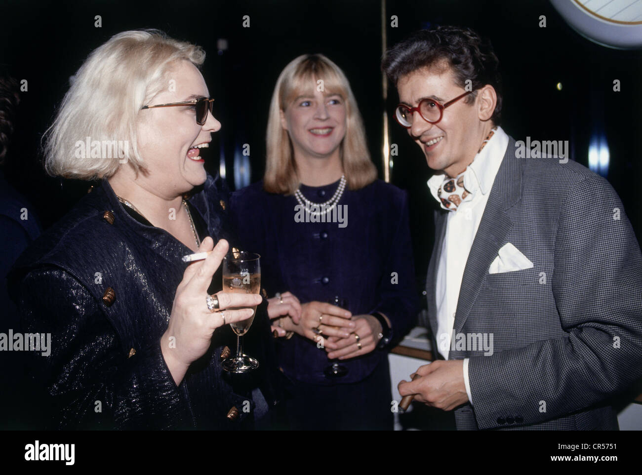 With her partner in life cornelia scheel and leo lukoschik hi-res stock ...