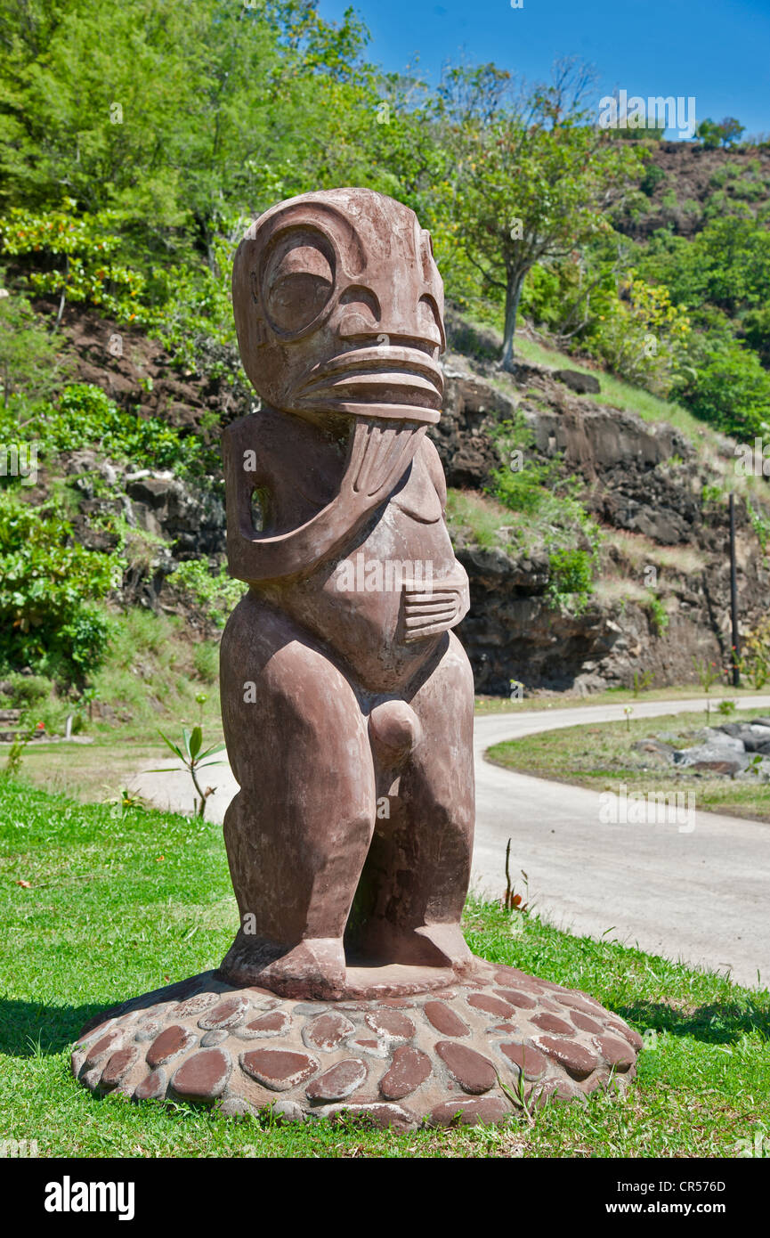 Omoa fatu hiva marquesas islands hi-res stock photography and images ...