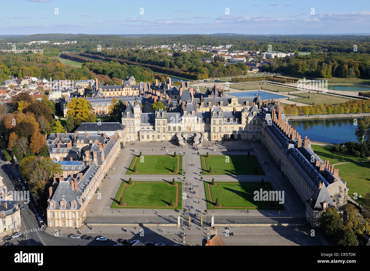 France, Seine et Marne, Chateau de Fontainebleau UNESCO World Heritage ...