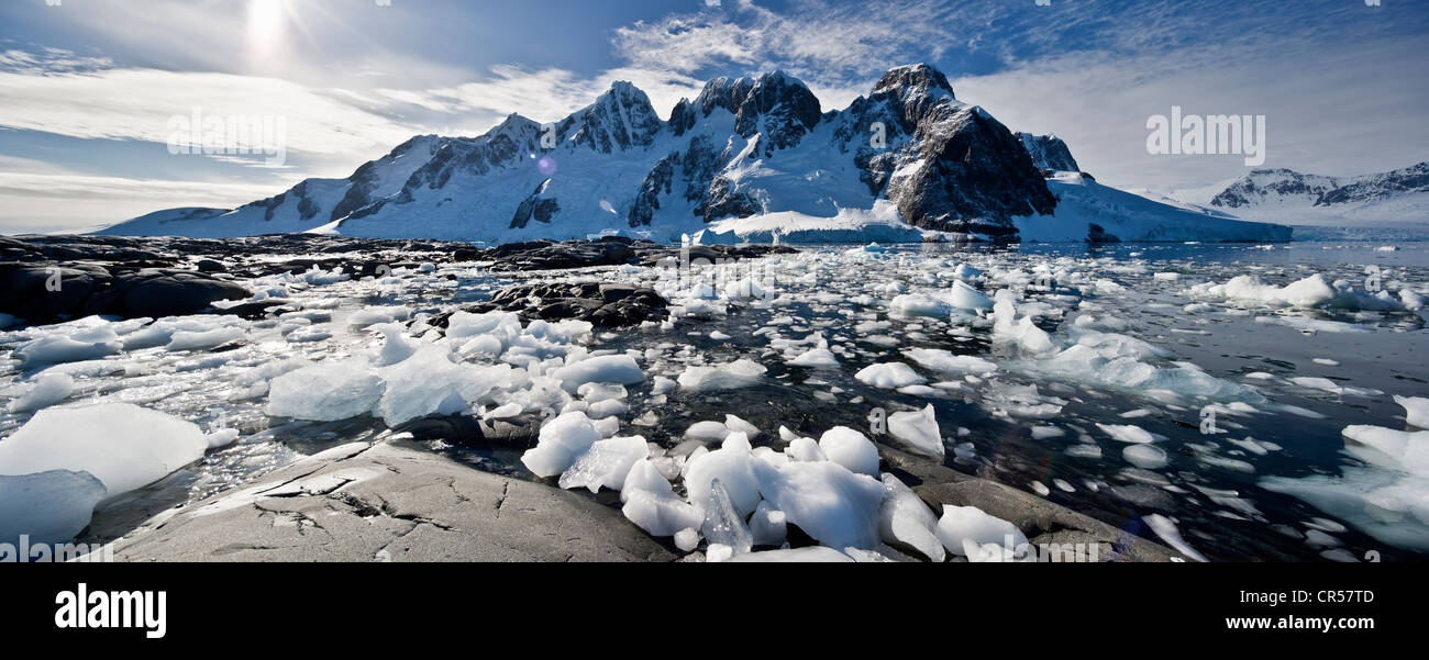 Ice and rocks, Antarctic Region, Antarctica Stock Photo - Alamy