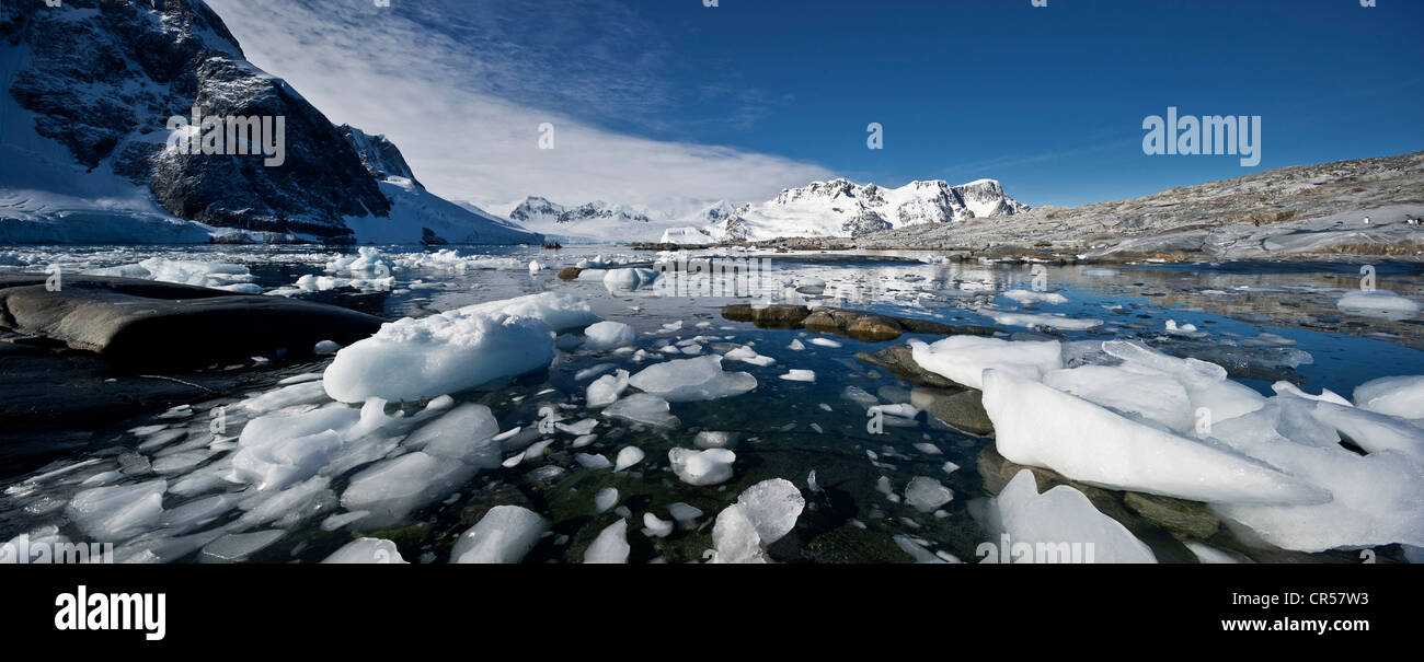 Ice and rocks, Antarctic Region, Antarctica Stock Photo - Alamy