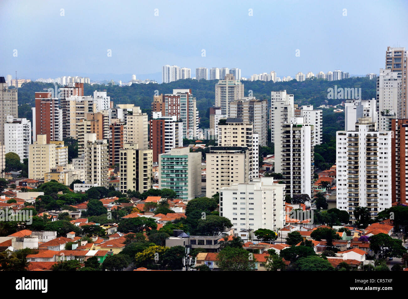 High-rise buildings, Sao Paulo, Brazil, South America Stock Photo - Alamy