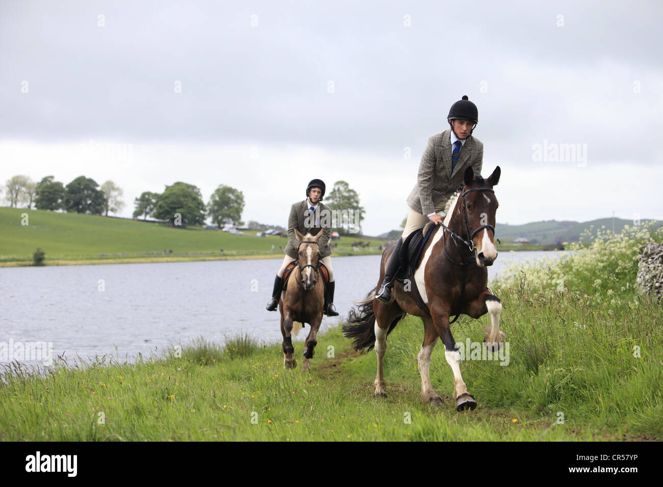Melrose festival common riding hi-res stock photography and images - Alamy