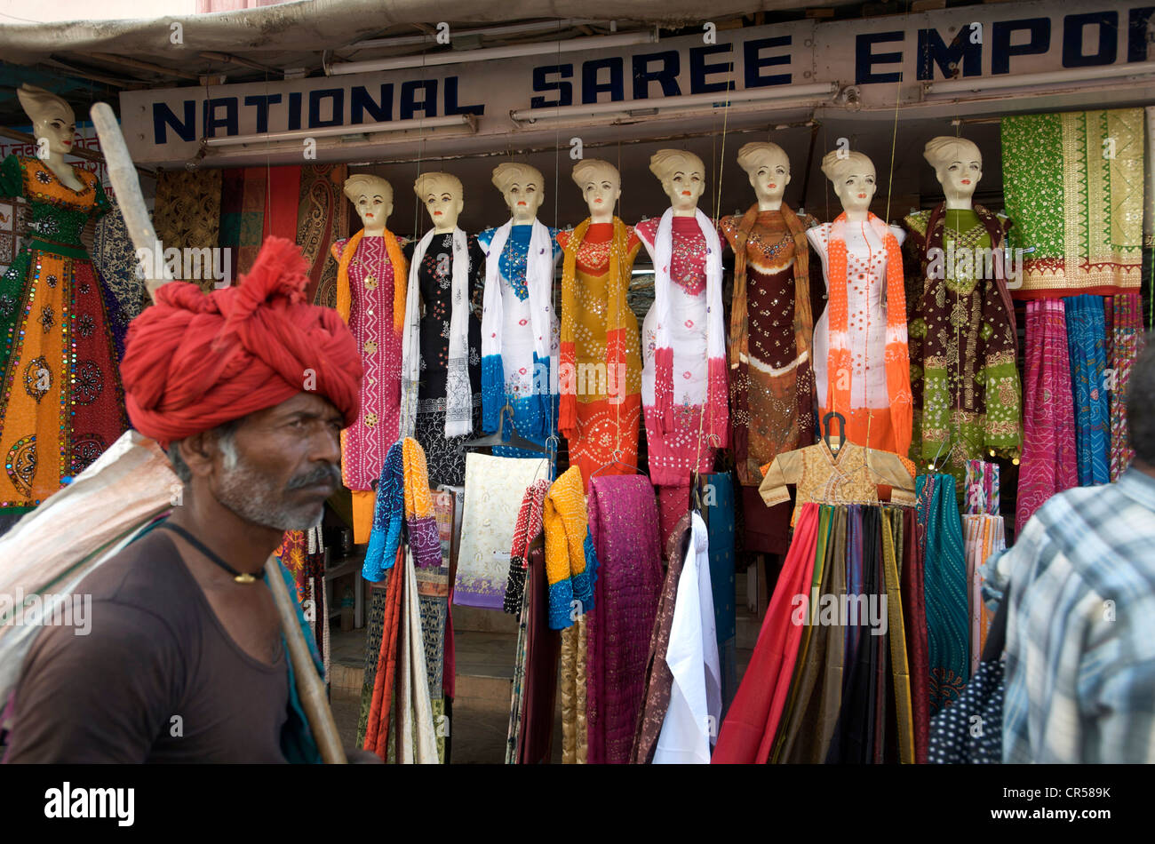 India rajasthan ajmer street scene hi-res stock photography and images ...