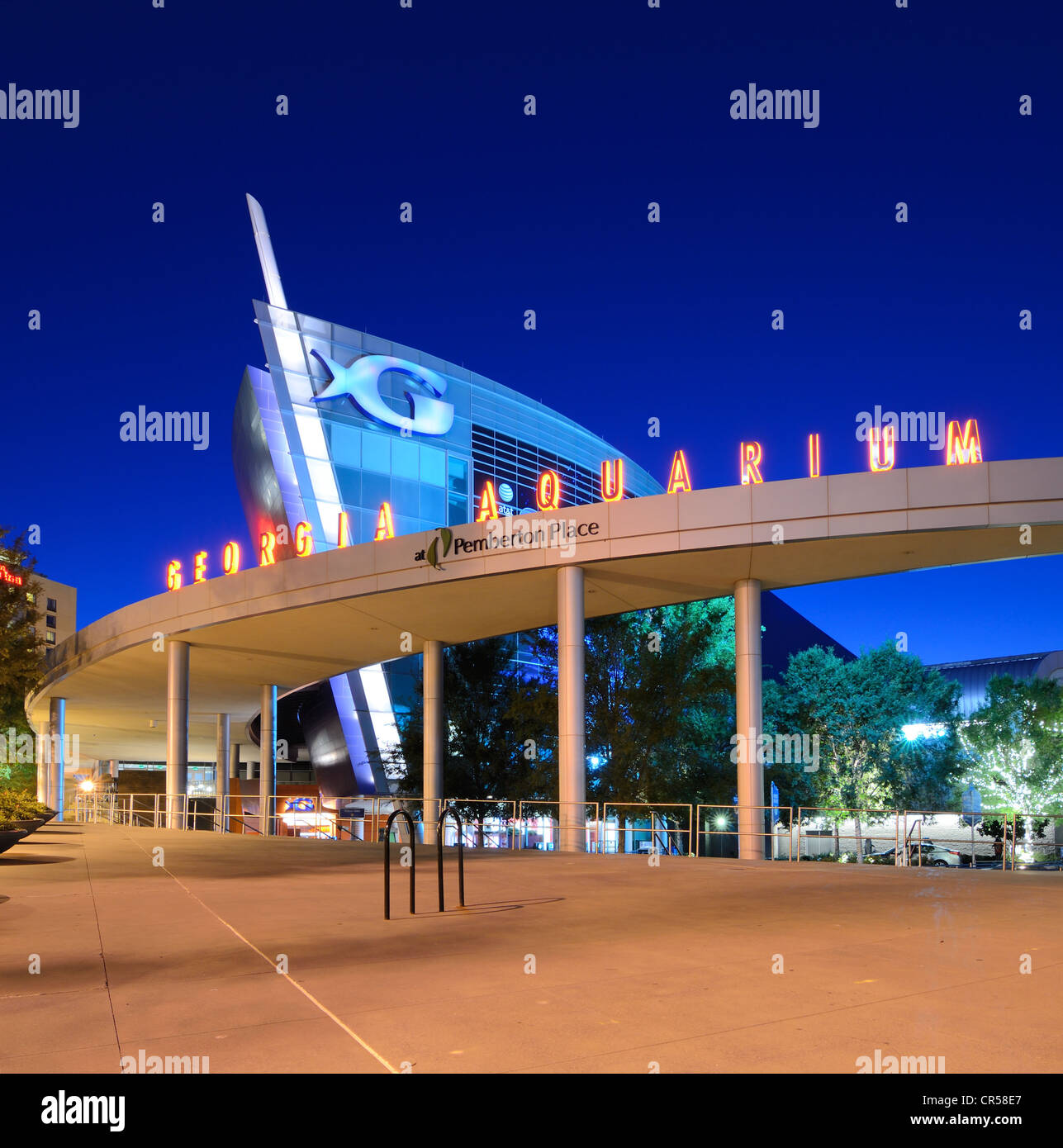 Georgia Aquarium in Atlanta, Georgia, USA Stock Photo - Alamy
