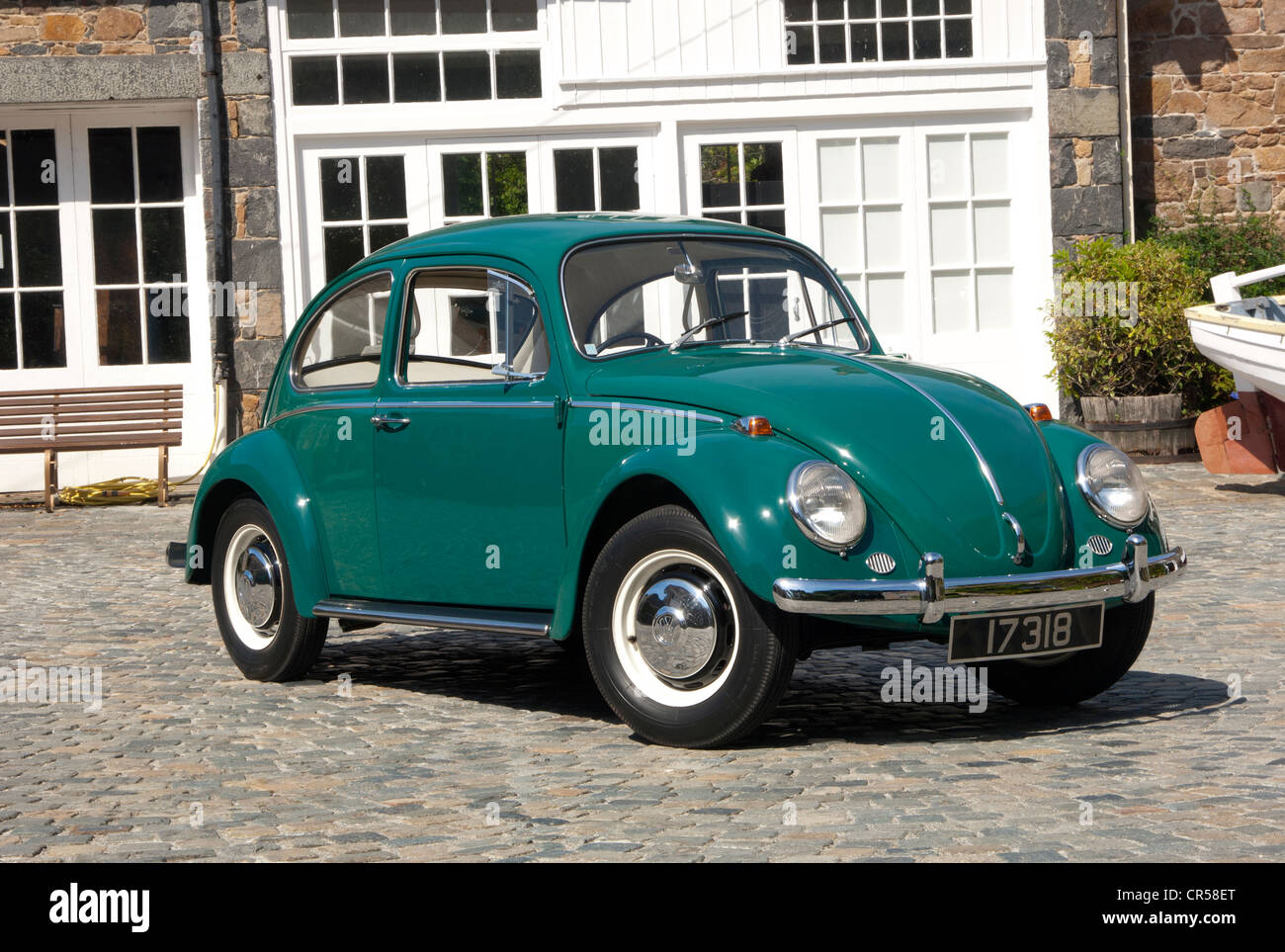 VW Beetle classic volkswagen car Stock Photo - Alamy