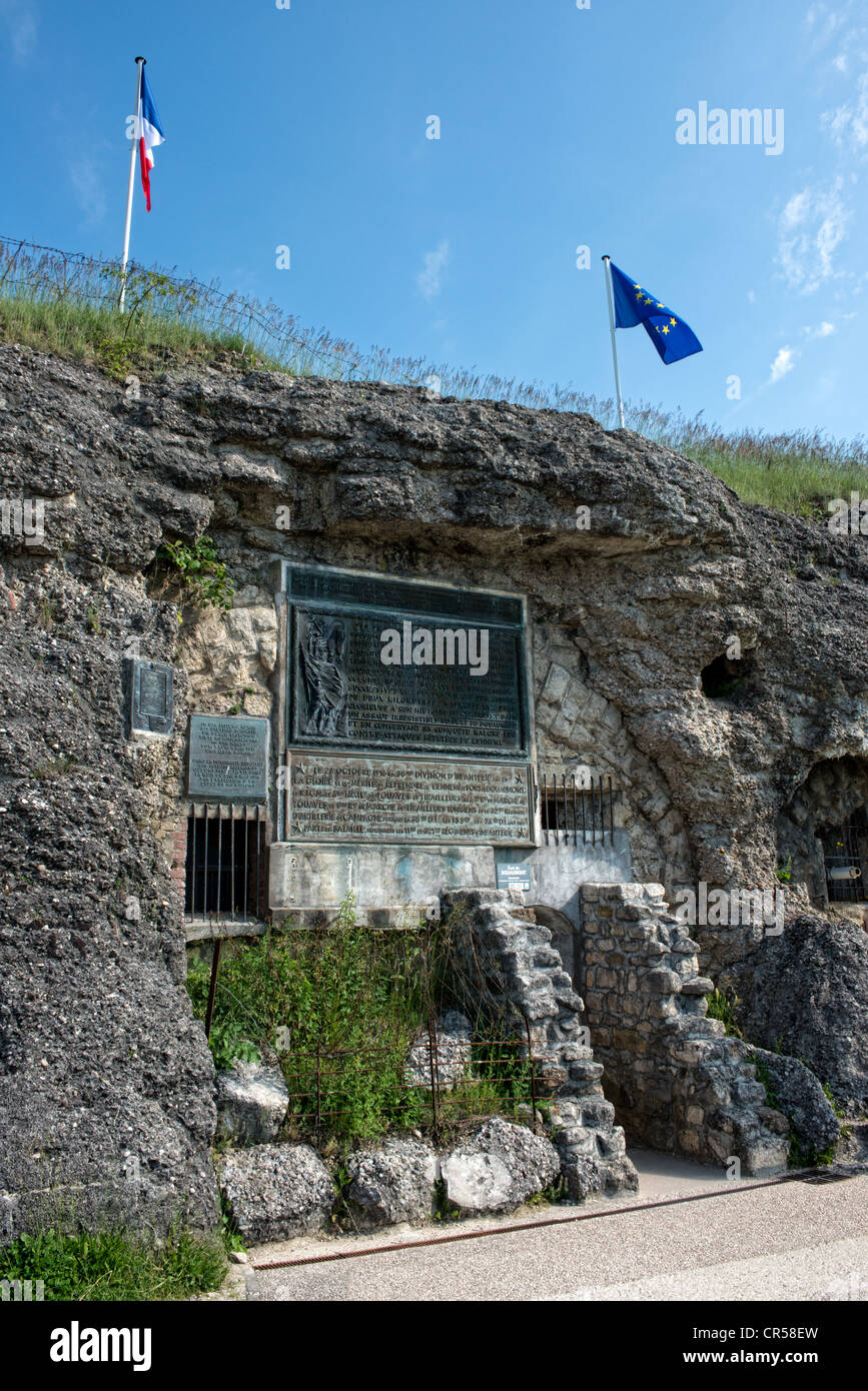 The entrance to Fort Douaumont, Verdun Lorraine France Stock Photo - Alamy