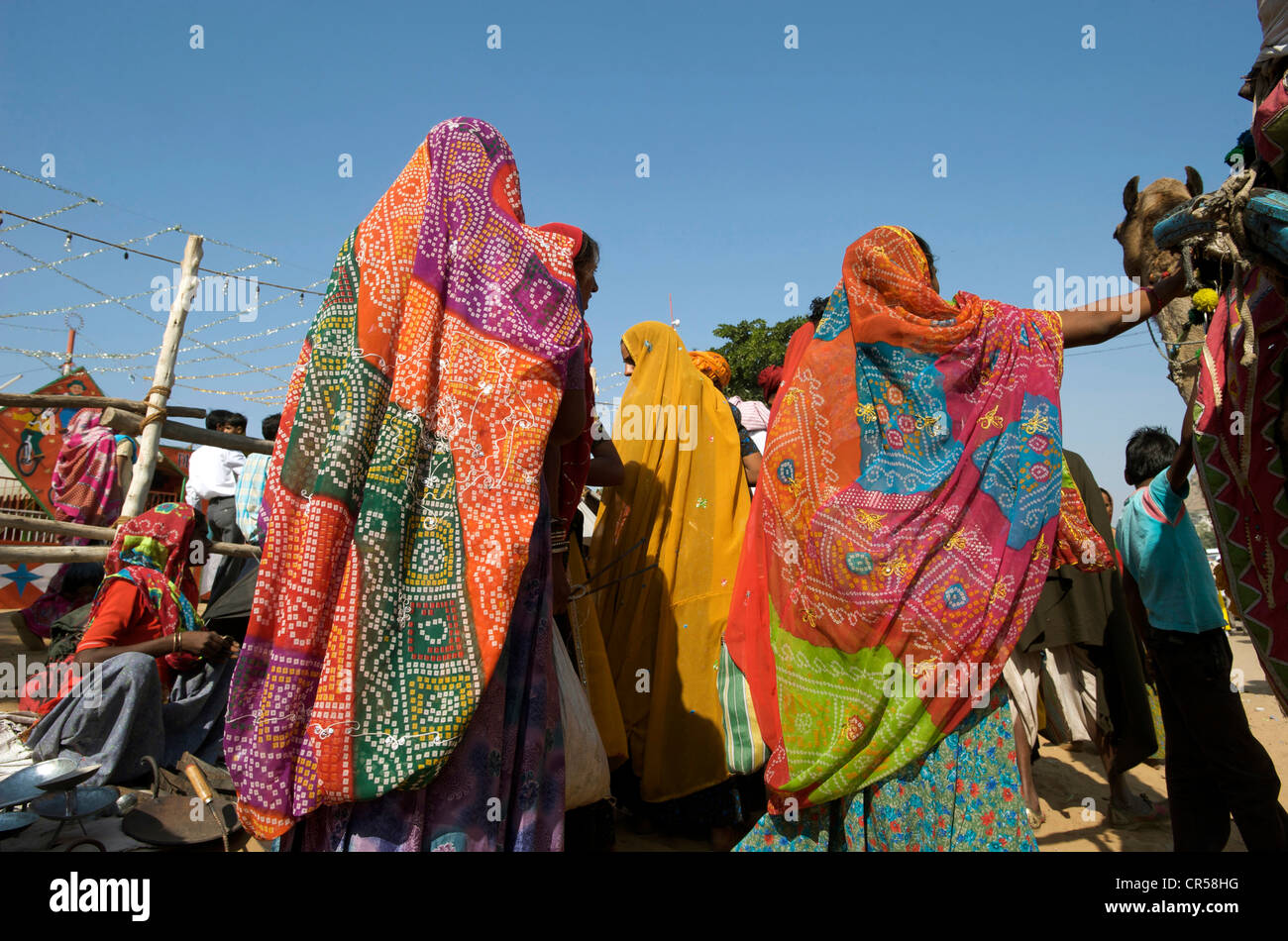 India rajasthan ajmer street scene hi-res stock photography and images ...
