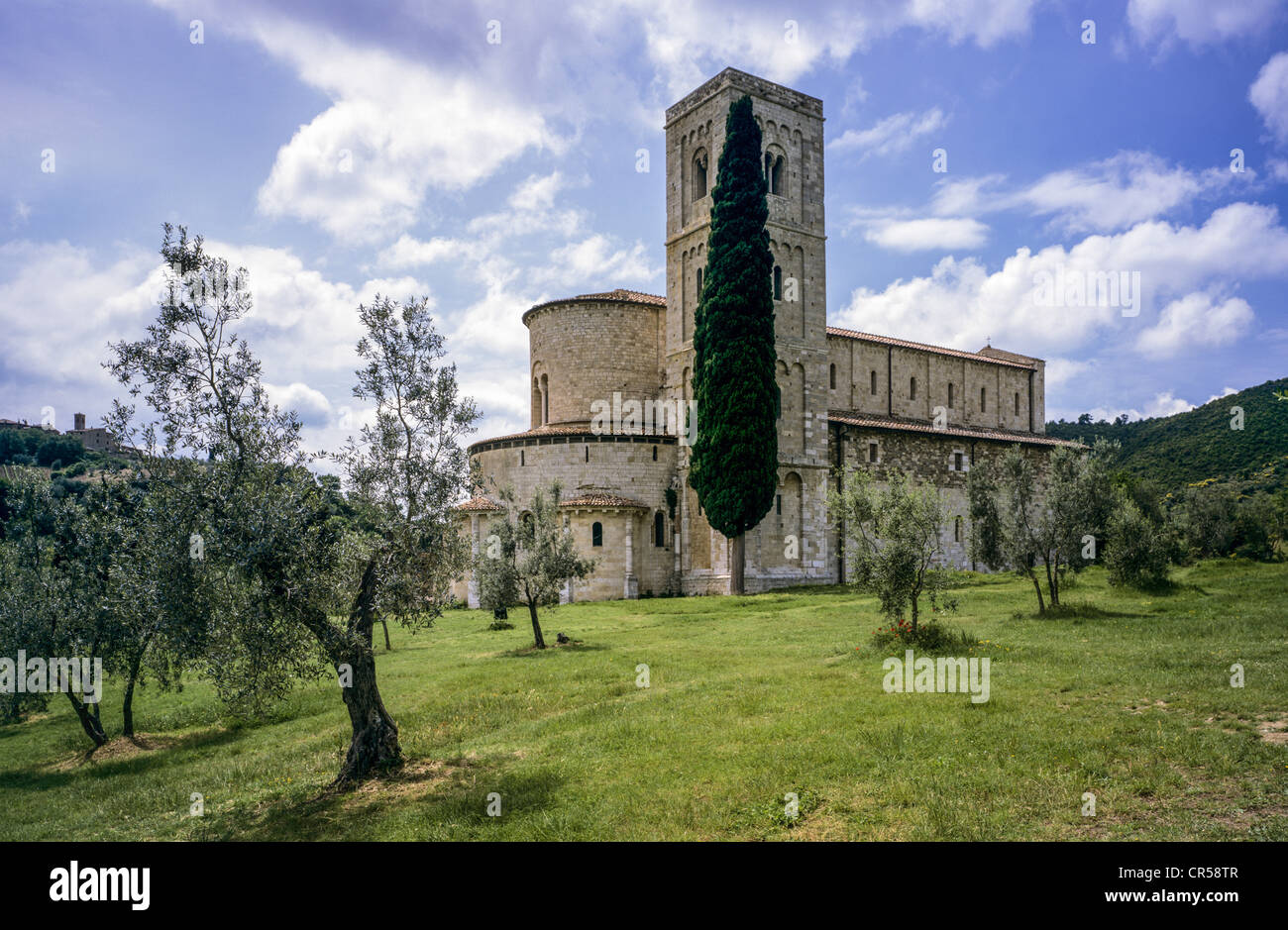 Sant antimo abbey hi-res stock photography and images - Alamy