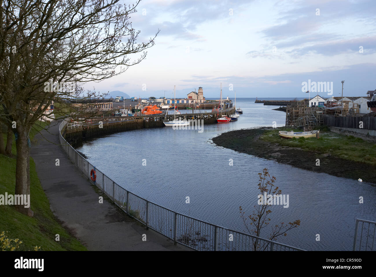 Girvan harbour hi-res stock photography and images - Alamy