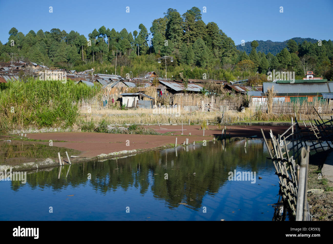 India arunachal pradesh ziro town hi-res stock photography and images ...