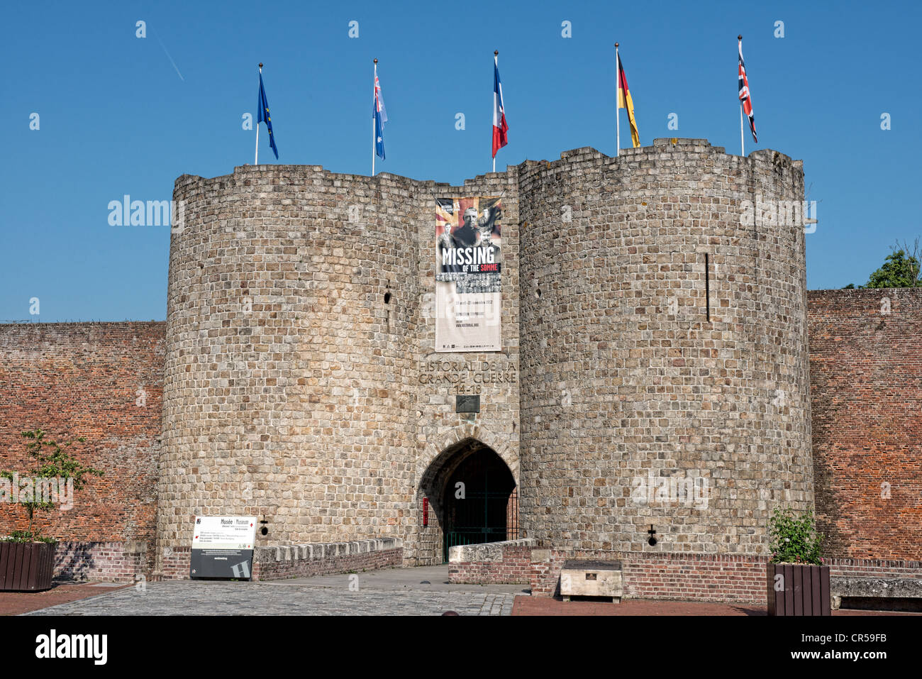 Historial de la Grande Guerre, Péronne, Somme Battlefields, France ...