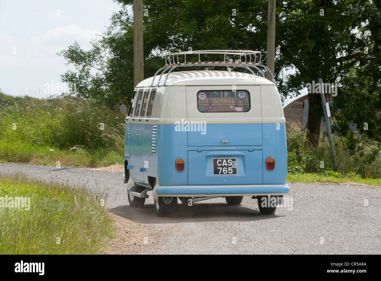 VW Volkswagen split screen campervan Stock Photo - Alamy