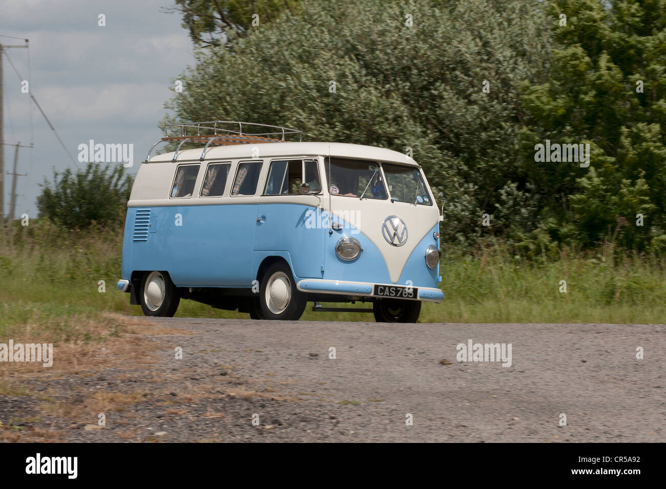 VW Volkswagen split screen campervan Stock Photo - Alamy