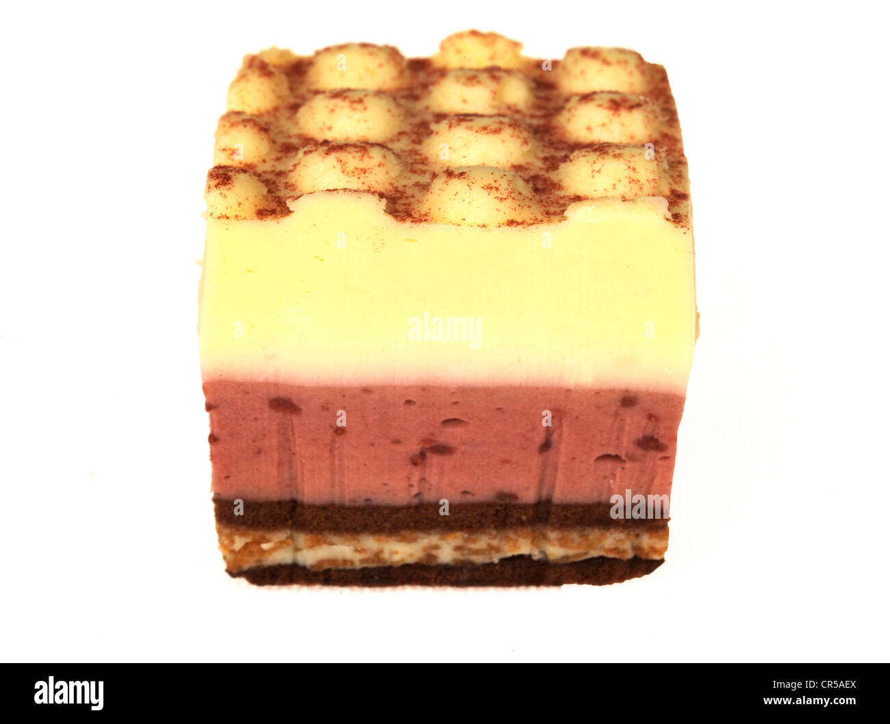 Raspberry and Vanilla Parfait Stock Photo - Alamy