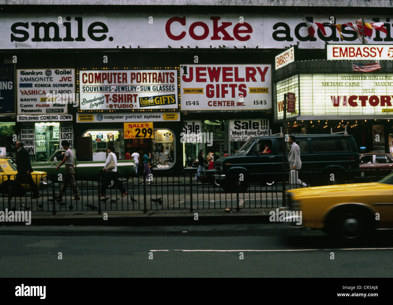 1980s new york taxi hi-res stock photography and images - Alamy
