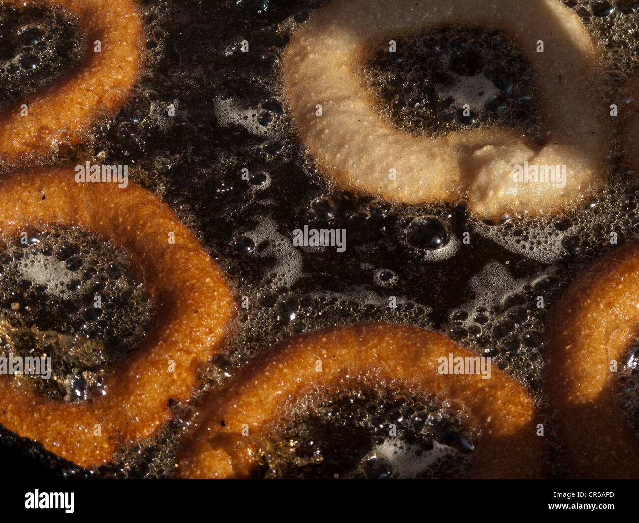 Sel Roti, traditional deepfried breakfast for Nepali people, Kathmandu ...