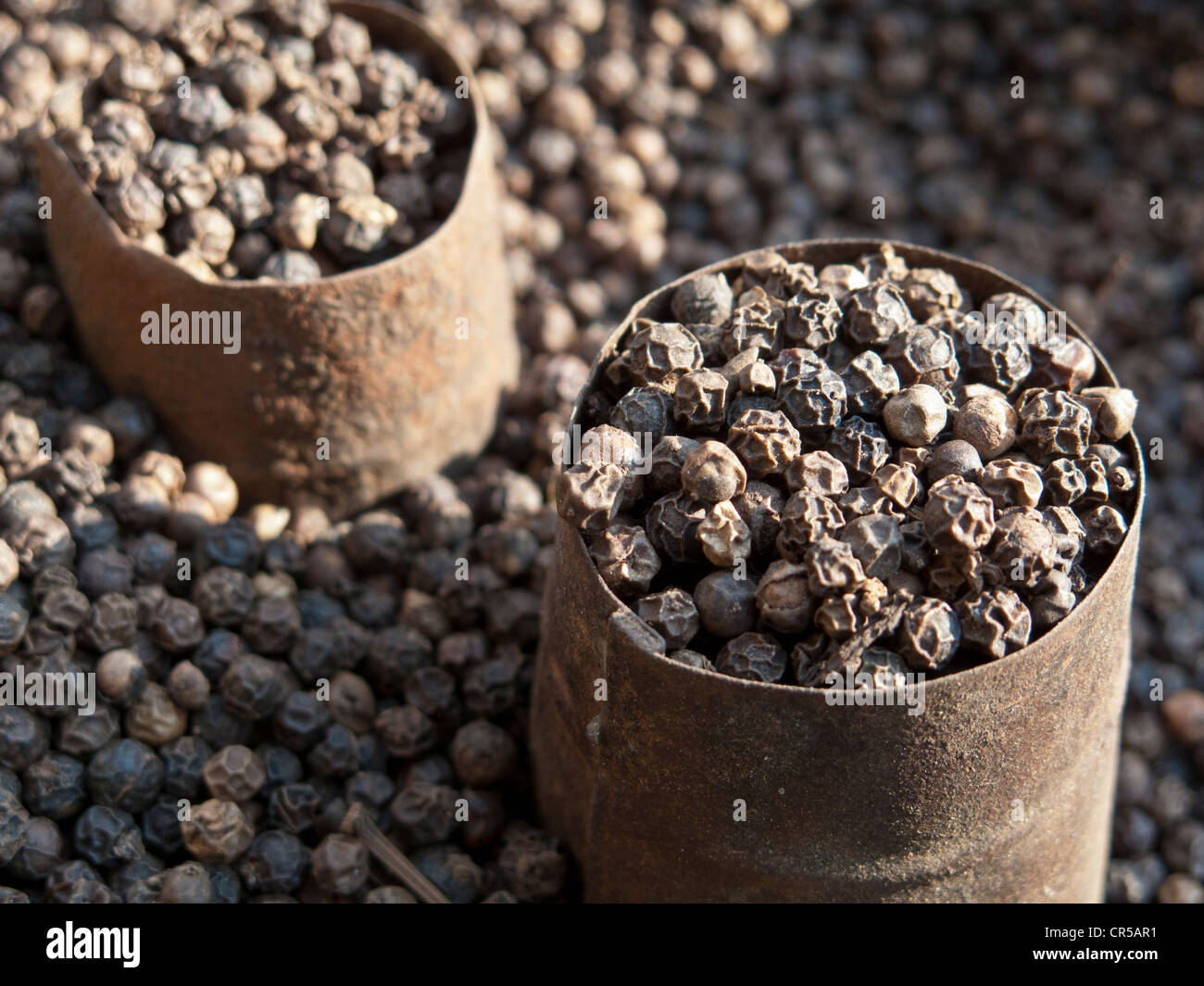 Pepper with measure cups, for sale in the streets of Kathmandu, Nepal ...