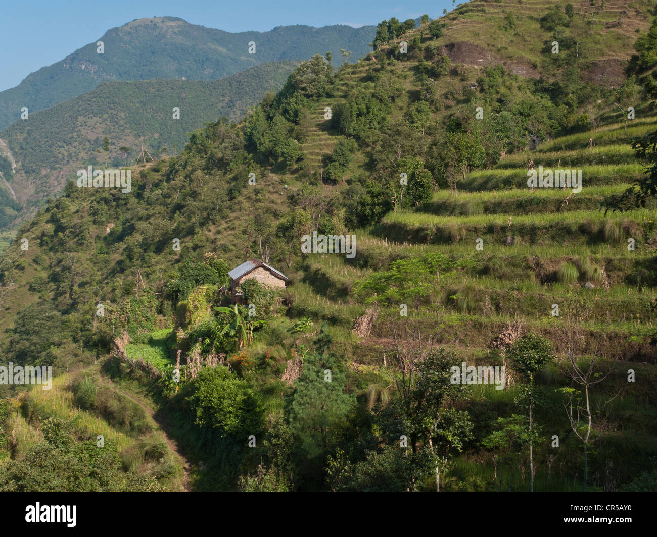 Hilly region of nepal hi-res stock photography and images - Alamy
