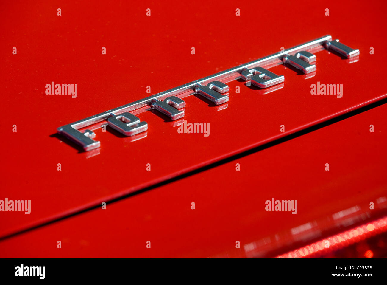 2011 Ferrari 458 Italia red Italian supercar in Modena Ferrari script ...