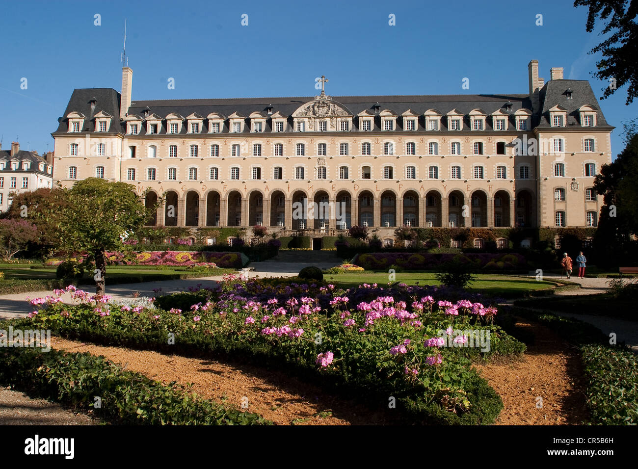 France, Ille et Vilaine, Rennes, caserne Saint Georges Stock Photo - Alamy