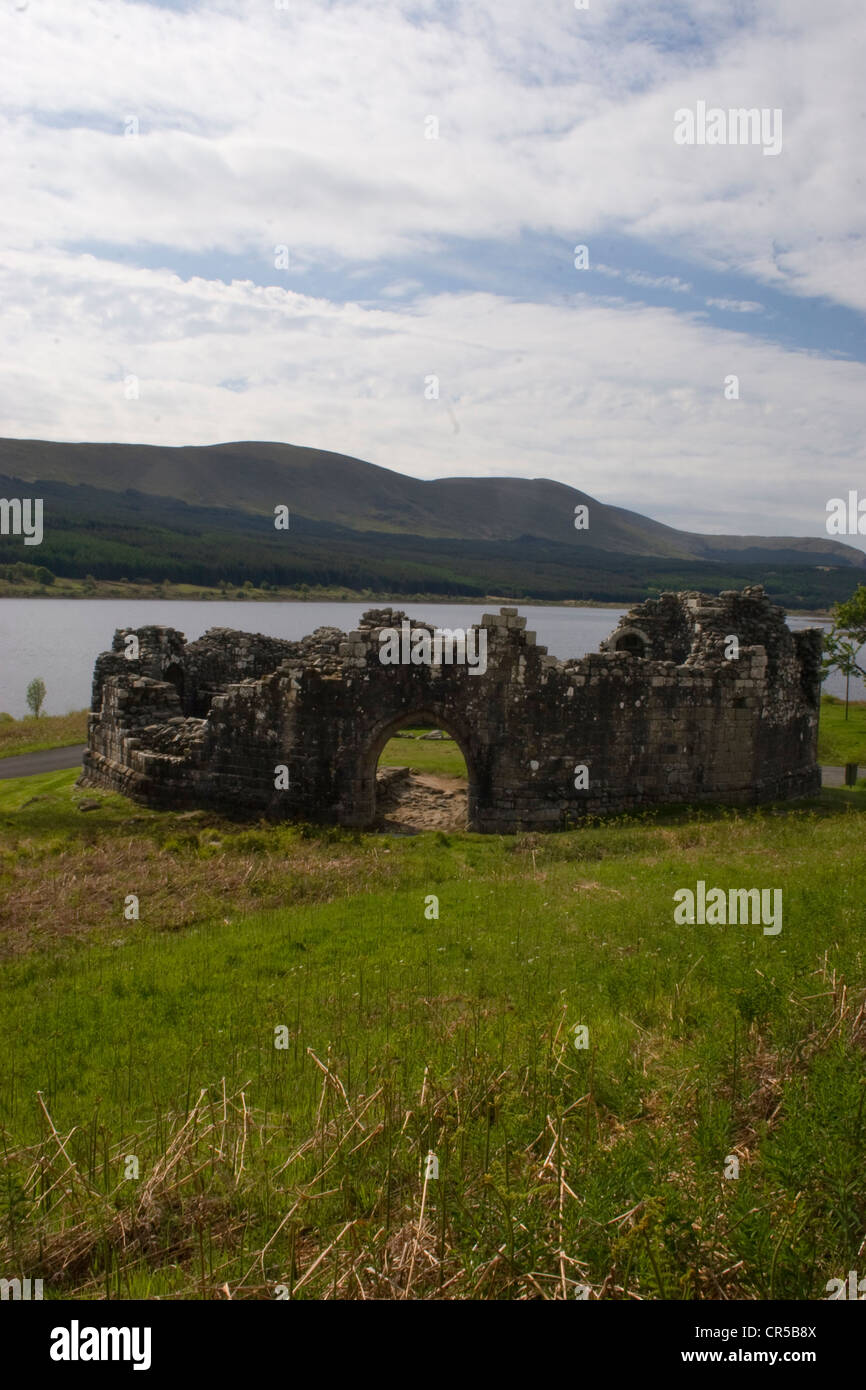Doon Castle & Loch Doon,Ayrshire,Scotland Stock Photo - Alamy