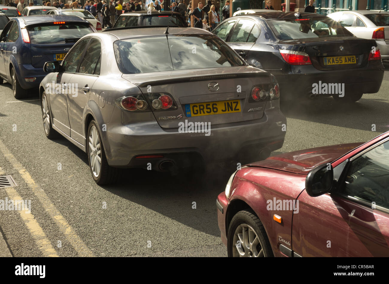 Traffic chaos in Manchester on the day that Manchester City football ...