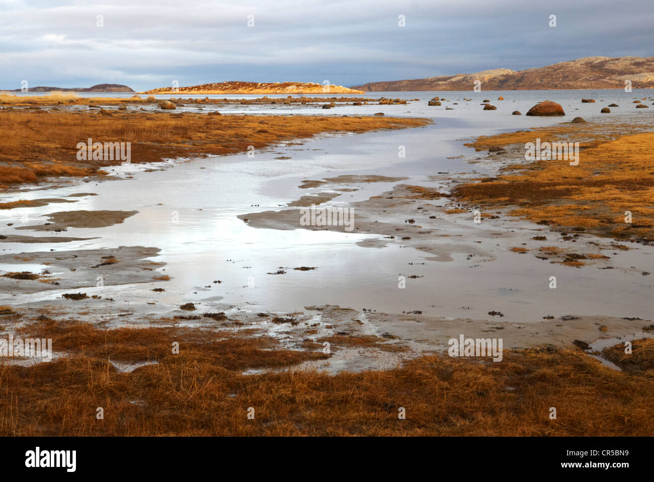 Norway, Lapland, Finnmark County, Lakselv, Billefjord Peninsula ...