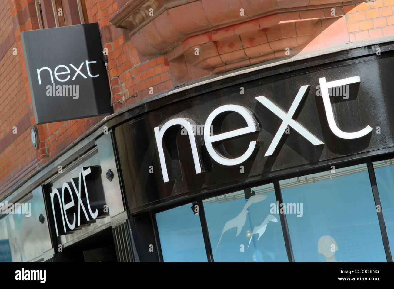 Next logo hi-res stock photography and images - Alamy