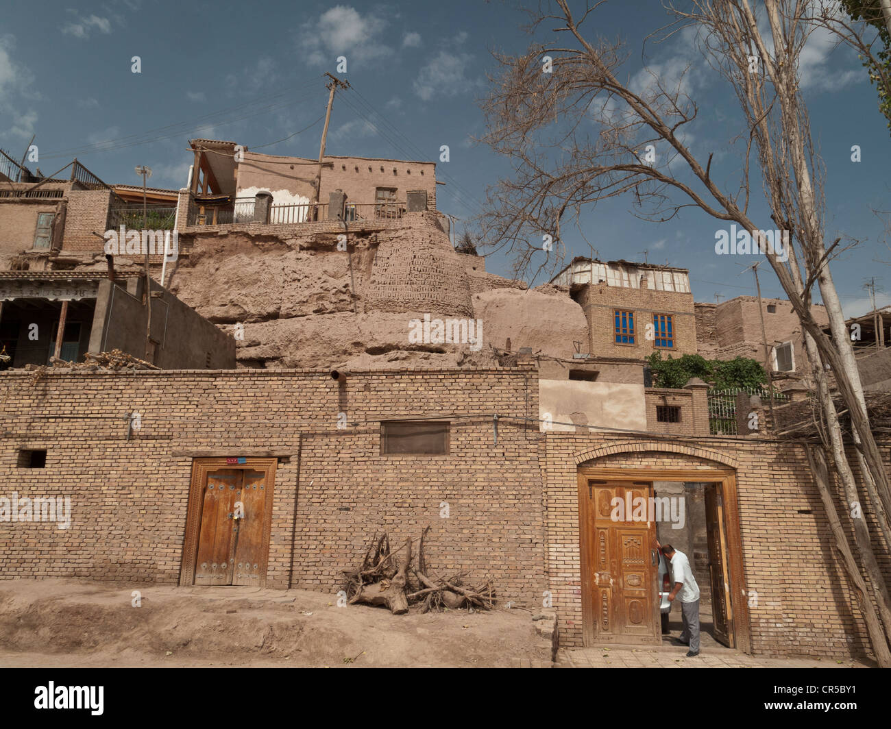 Oasis Kashgar, the capital of Uigur culture, Kashgar, Xinjiang, China ...